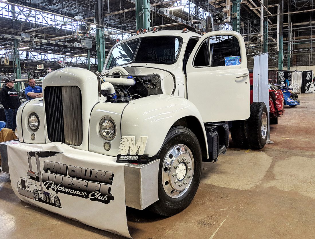 Penn Tech Club’s diesel drag truck named ‘Top Race Vehicle’ at auto ...
